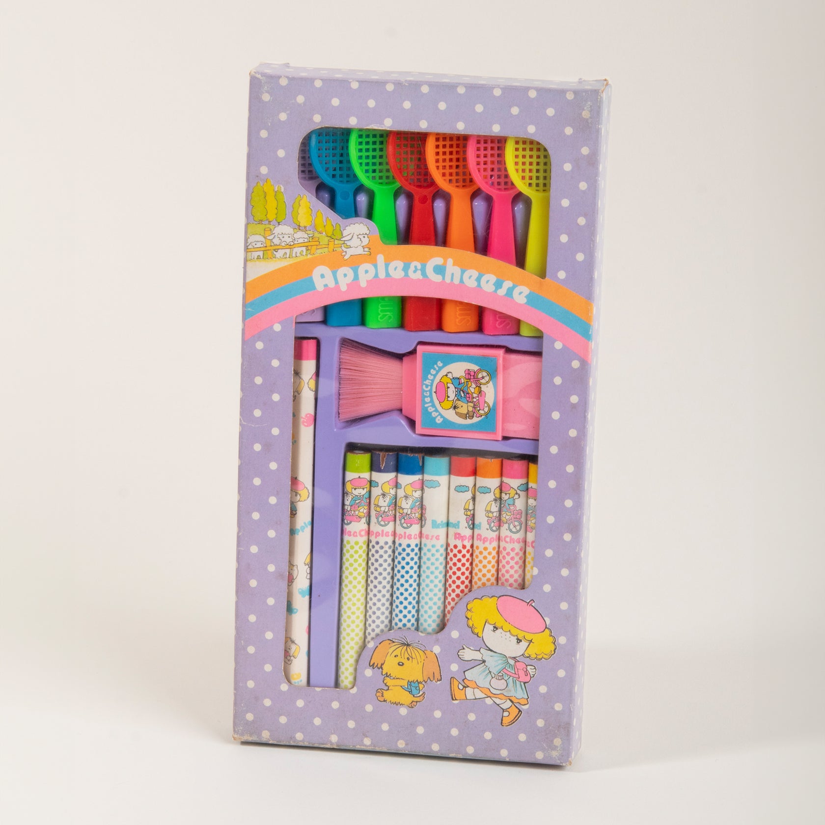 Apple & Cheese Pencil Set – Kikis Corner