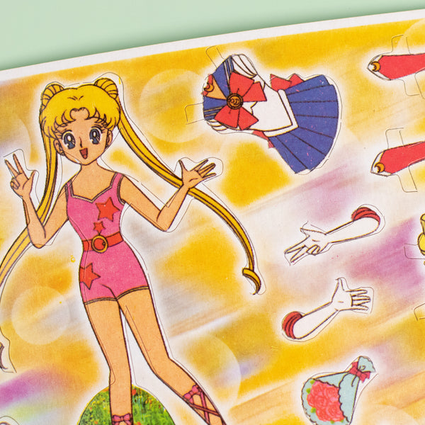 Sailor Moon Paper Doll - Design 1 – Kikis Corner